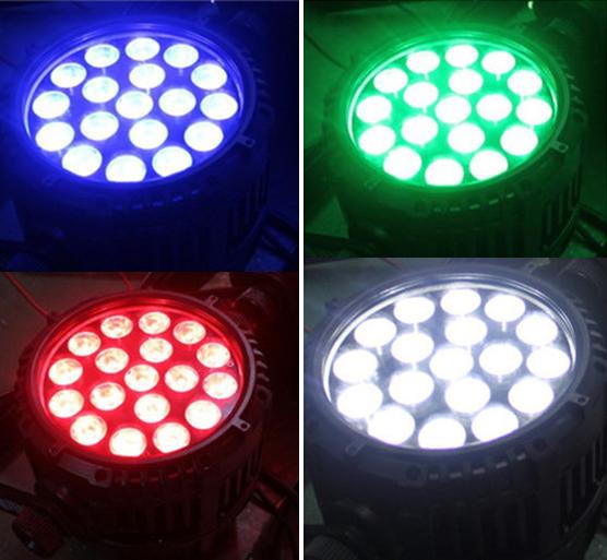 Epistar Multi Chip LED RGBW / RGBA 4 - IN - 1 , Smooth Light Emitting ...