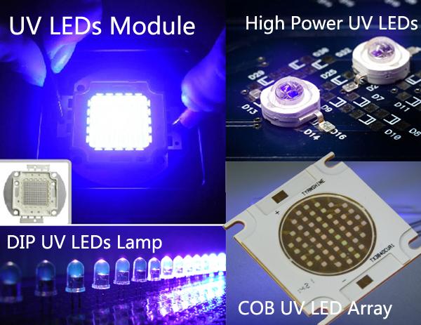 80 Watt UV LEDs Diode 150lm LED UV-A Module for Polymer Ink Printing