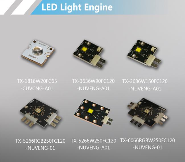 250W RGBW LED Light Engine , LOGO Projection Multichip LED Module