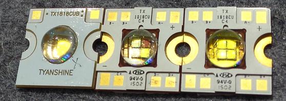 RGBW Led Light Module , 30W Multichip Color-Mixing LEDs Emitter