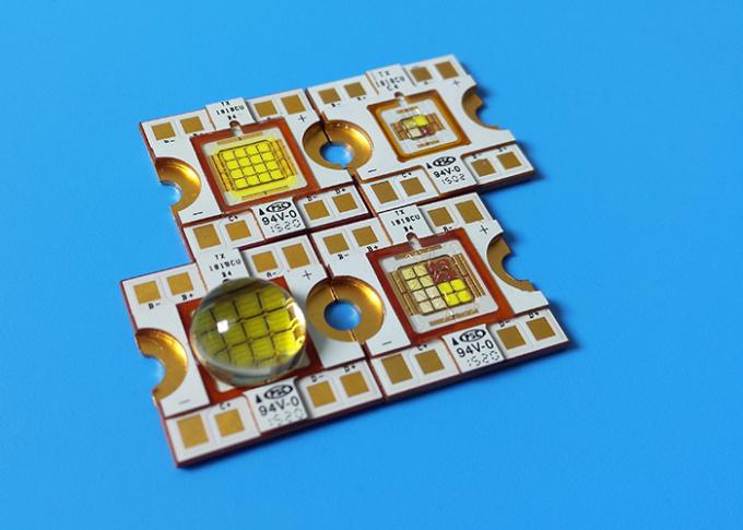 High Lumen 60W RGBW LED Array , Small LES Full Color LED Emitters