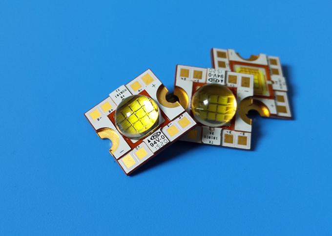 45Watt 7500K White Multichip LED , 80lm/W Small LES Projection LED Module