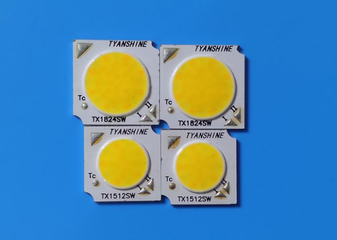 12 Watt 33V Dual-white Cob Led , Cob Chip Led Commercial Lighting 2700K ...