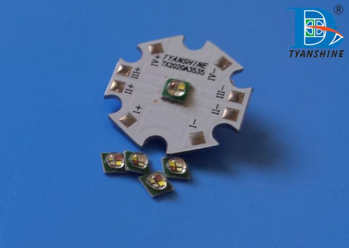 Ceramic SMD LED Diode 350mA 3535 RGBW Package LEDs 5W XP-E Size
