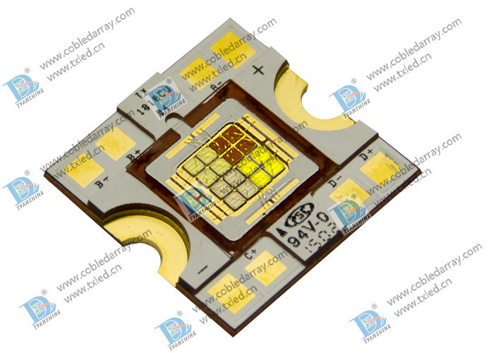 60 Watt Led Lighting Engine RGBW Color-Mixing LEDs for Moving Heads