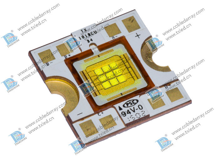 Flip-chip White LED Diode 60 W High Lumen LED Emitter with High Light ...