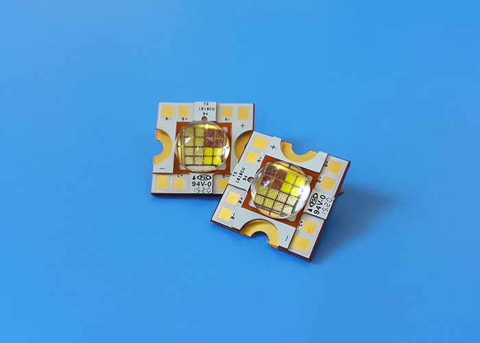 60 W RGBW LED Array 12V High Flux Density Domed Lens LEDs Emitter