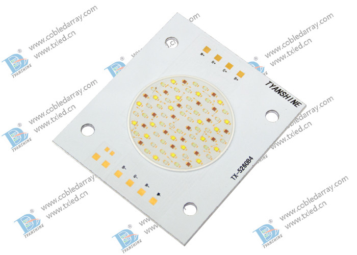 150 Watt RGBW COB LED Array , Compact 1200mA Color-mixing Power LED