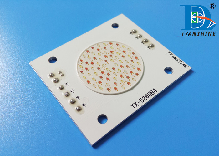 1200mA Amber RGB LED Array , 150W Quad RGBW COB Package LED Arrays