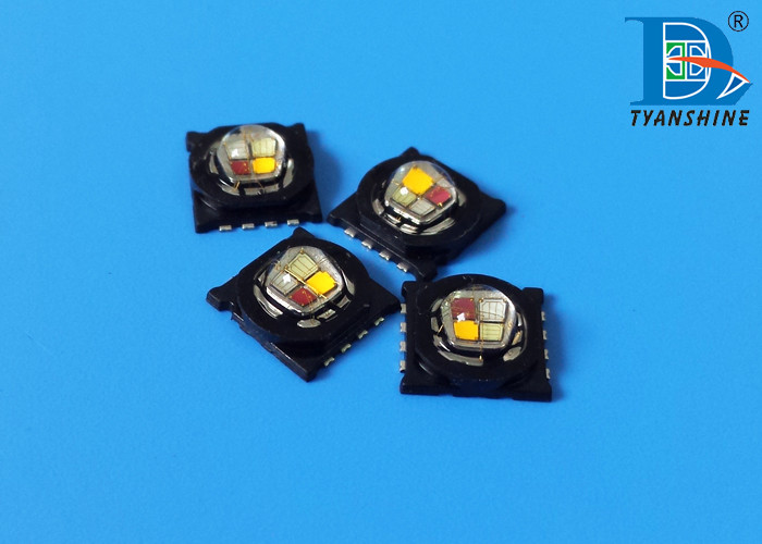RGBA Color High Power LED Diode , Small 15Watt RGBW LED Arrays